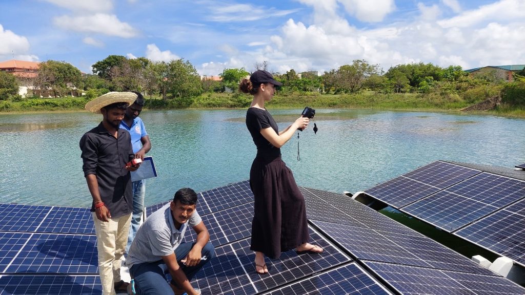 Sri Lanka’s first floating solar power plant opens in Kilinochchi ...